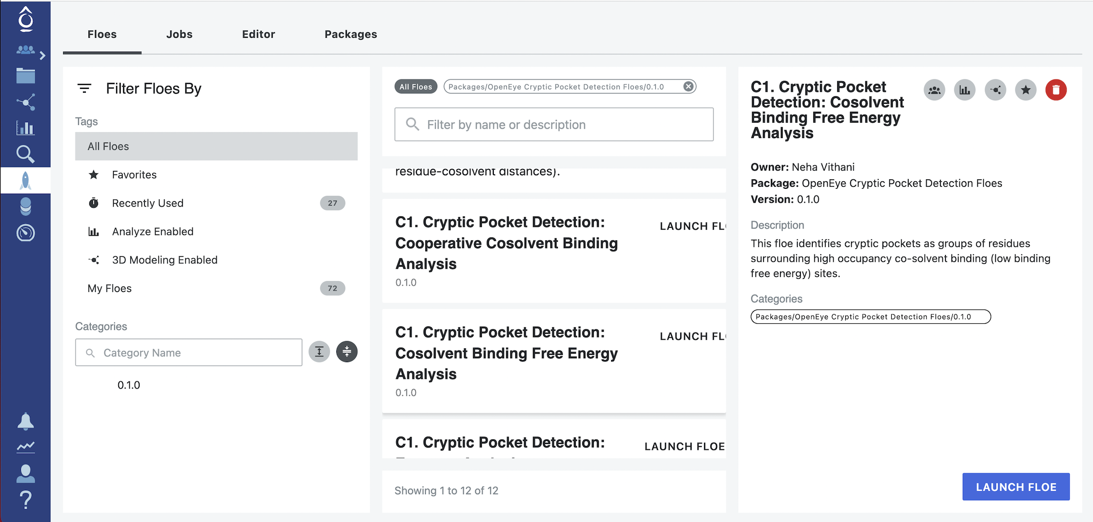 Cryptic Pocket Detection Tutorial: Cosolvent Binding Free Energy Analysis of Beta-lactamase ...